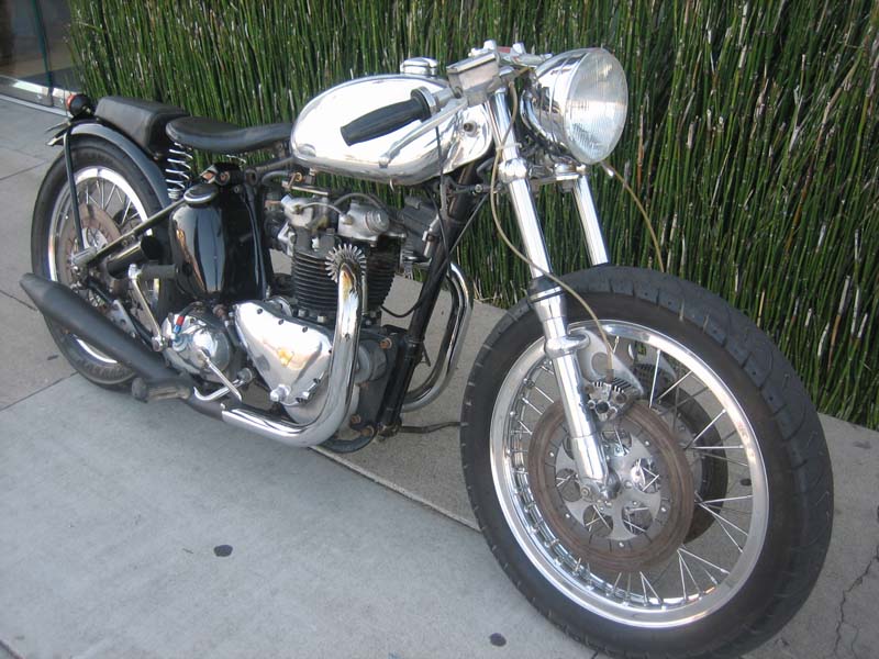 Garage Company Bikes - Triumph Cafe Racer T110 Pre-Unit
